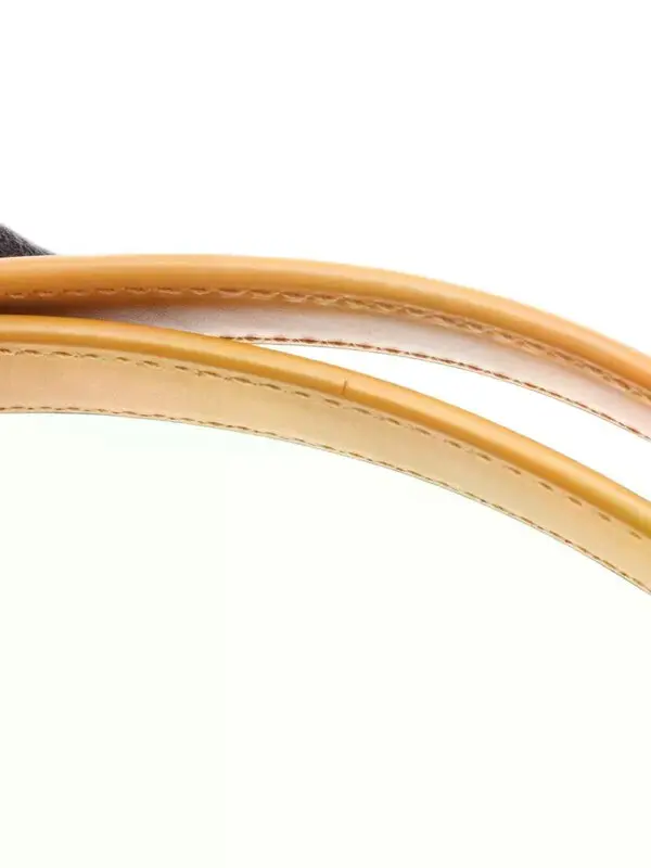 Saint Laurent Leather Voltaire Shoulder Bag - Yellow