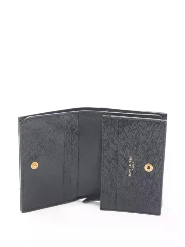 Saint Laurent Monogram Quilted Bi-fold Wallet