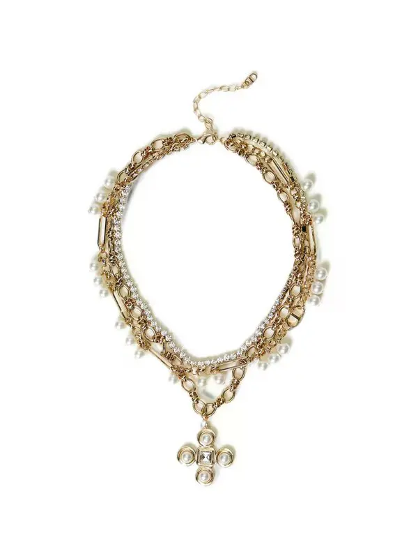 TWINSET Faux-pearl Layered Necklace - Gold