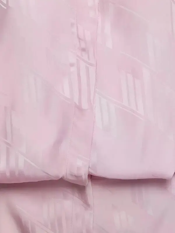 Attico Charla Patterned Midi Dress