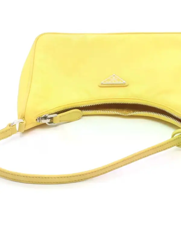 Prada Logo-plaque Shoulder Bag