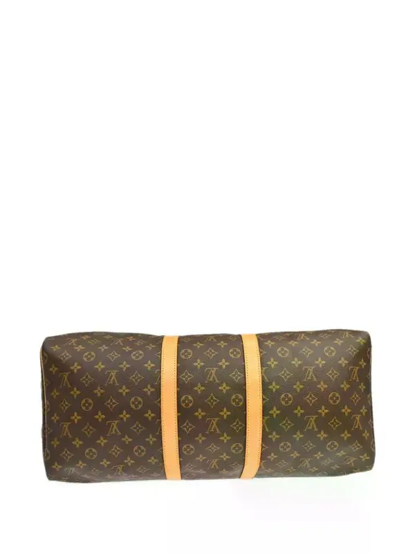 LOUIS VUITTON 1997 Monogram Keepall 55 Tote Bag