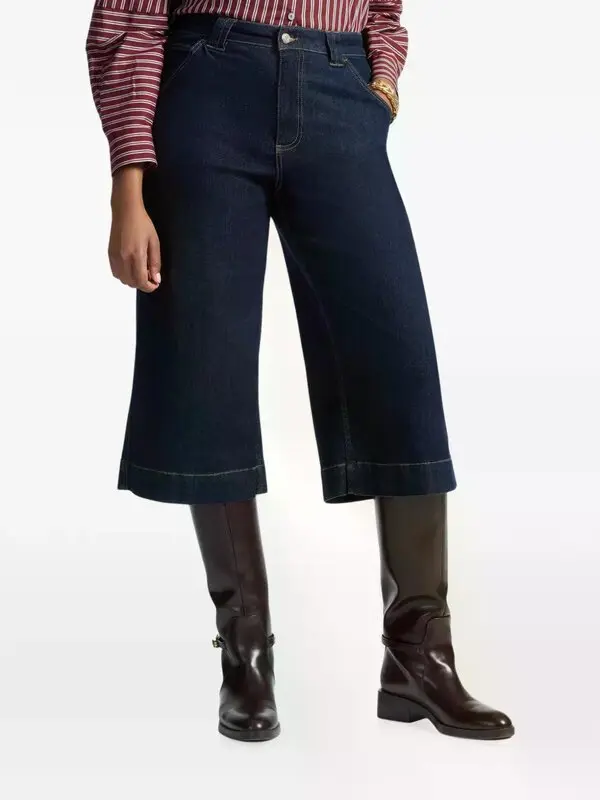 ELENA MIRÒ Cropped Jeans