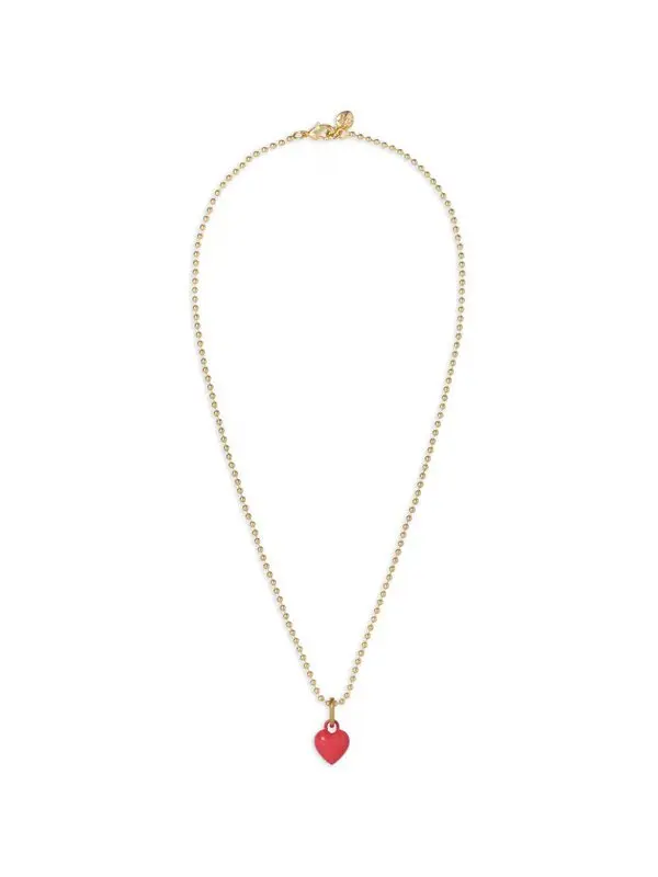 ROXANNE ASSOULIN Itsy Bitsy Heart-charm Necklace - Gold