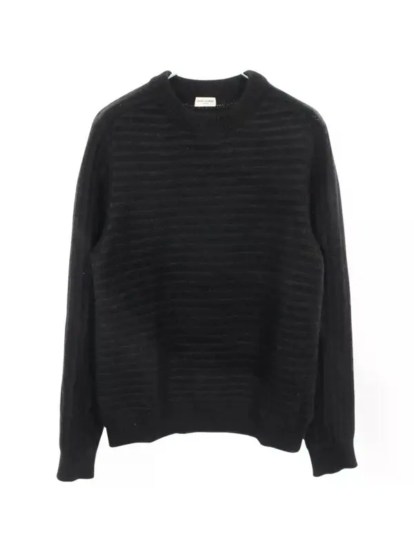 Saint Laurent Striped Knitted Sweater