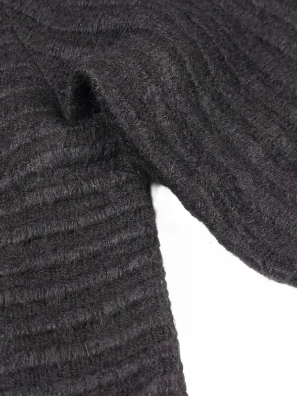 Saint Laurent Striped Knitted Sweater