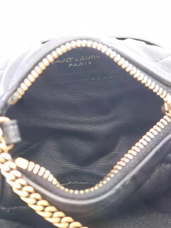 Saint Laurent Mini Sade Quilted Shoulder Bag