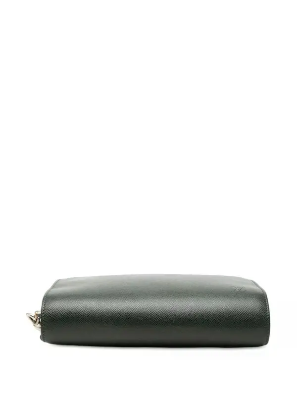 LOUIS VUITTON Taiga Baikal Pochette Clutch Bag