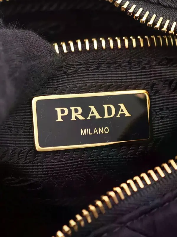 Prada 2013-2026 Padded Re-nylon Crossbody Bag - Black