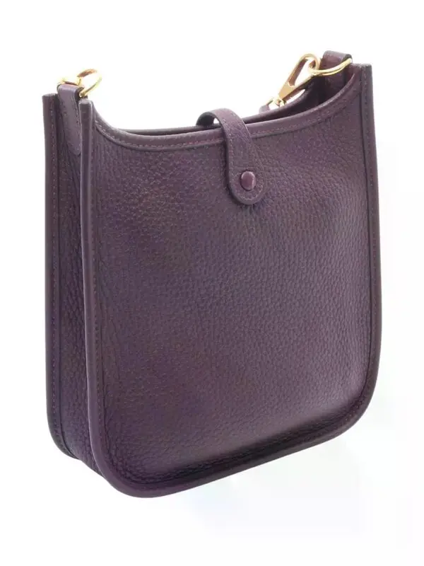 Hermès Clemence Evelyne Tpm Cross Body Bag - Purple