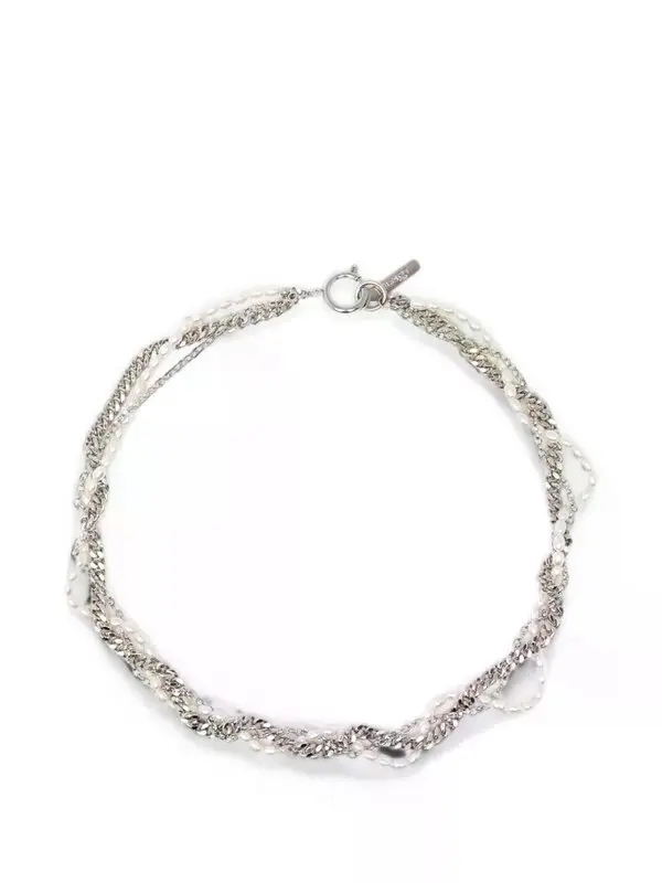 JUSTINE CLENQUET Yumi Necklace - Silver