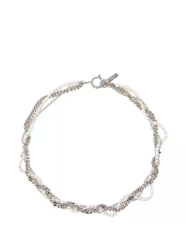 JUSTINE CLENQUET Yumi Necklace - Silver