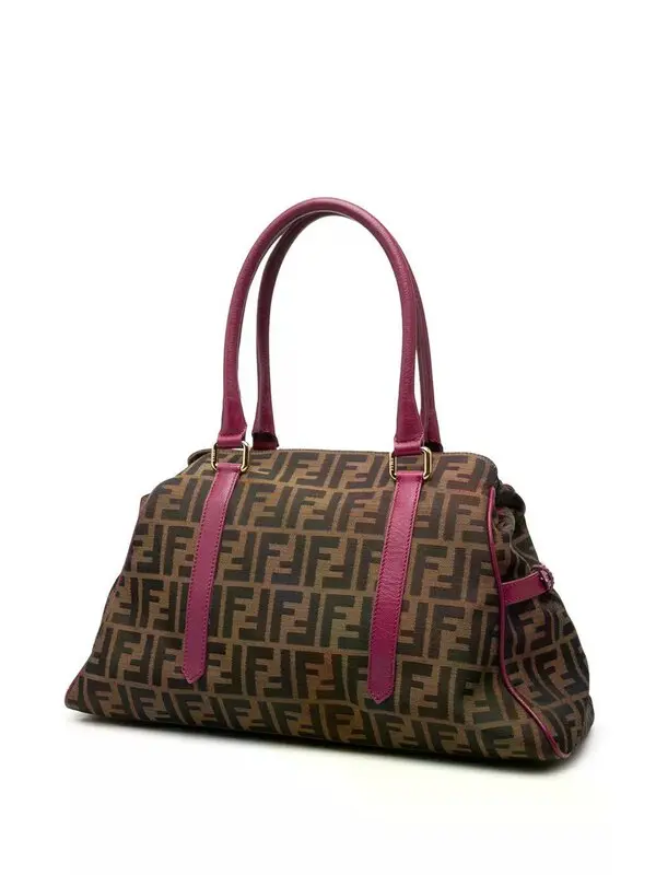 Fendi 2000-2010 Zucca Canvas Tote Bag