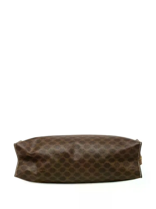 Celine 2006 Macadam Coated Canvas Clutch Bag