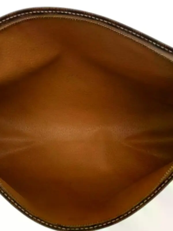 Celine 2006 Macadam Coated Canvas Clutch Bag