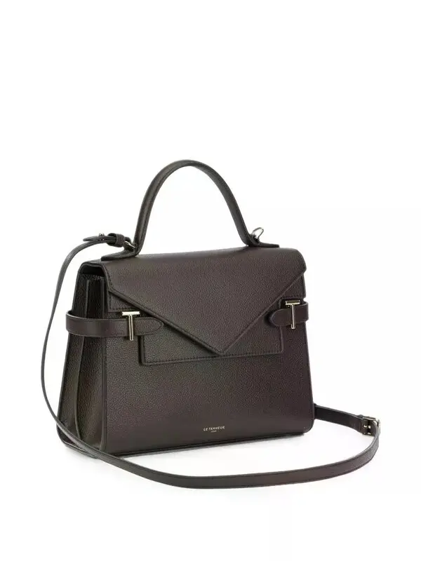 LE TANNEUR Medium Emilie Pebbled Tote Bag