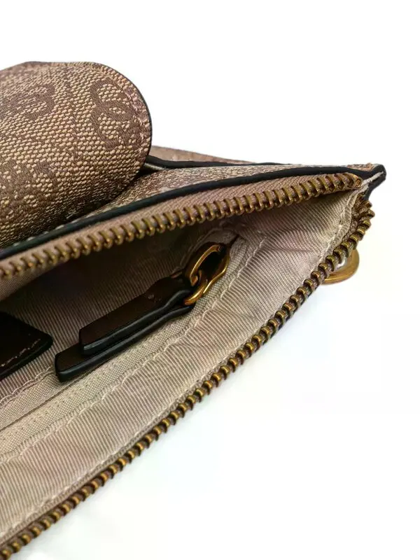 Guess Monogram-print Logo-plaque Belt Bag