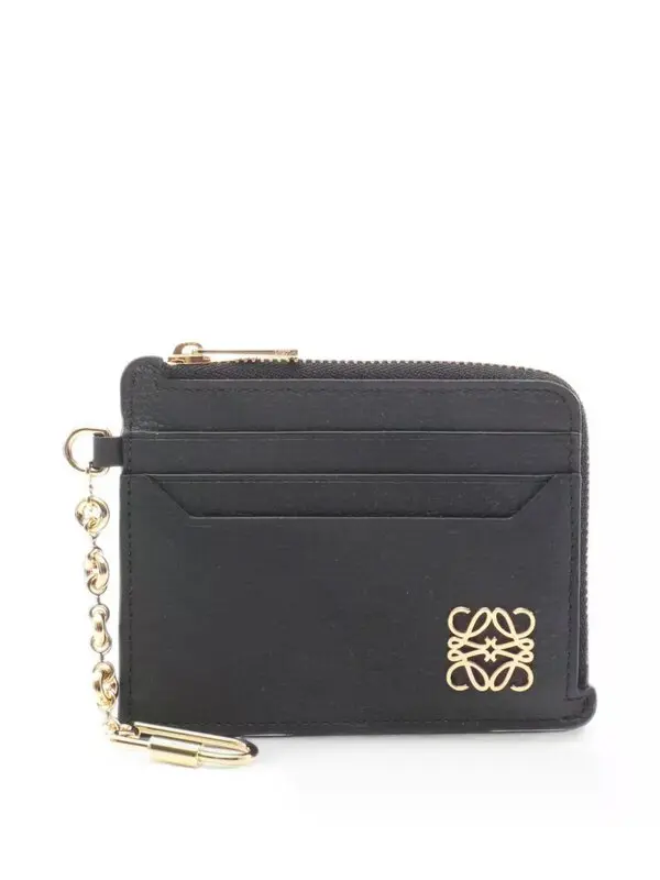 Loewe Anagram Square Wallet - Black