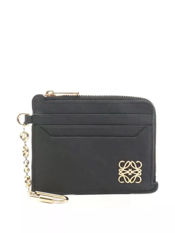 Loewe Anagram Square Wallet - Black