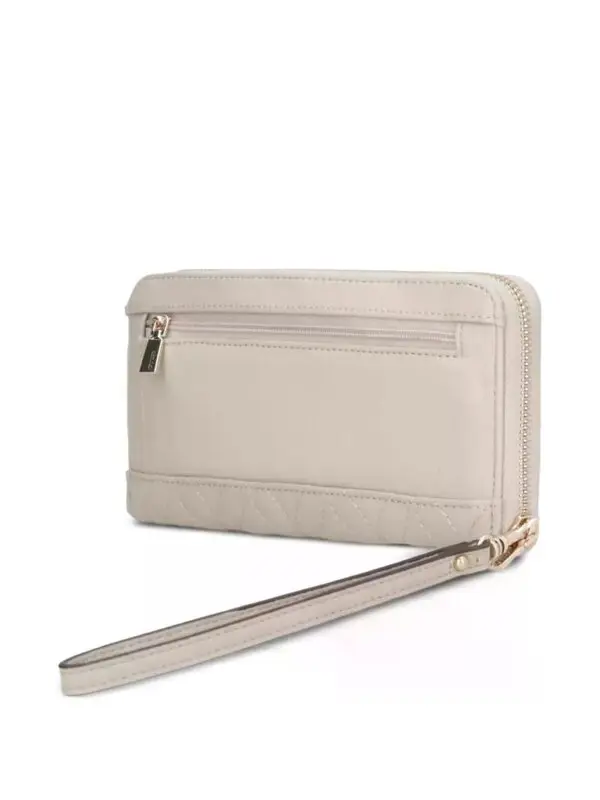 Guess Maxine Quilted-effect Zip-around Wallet