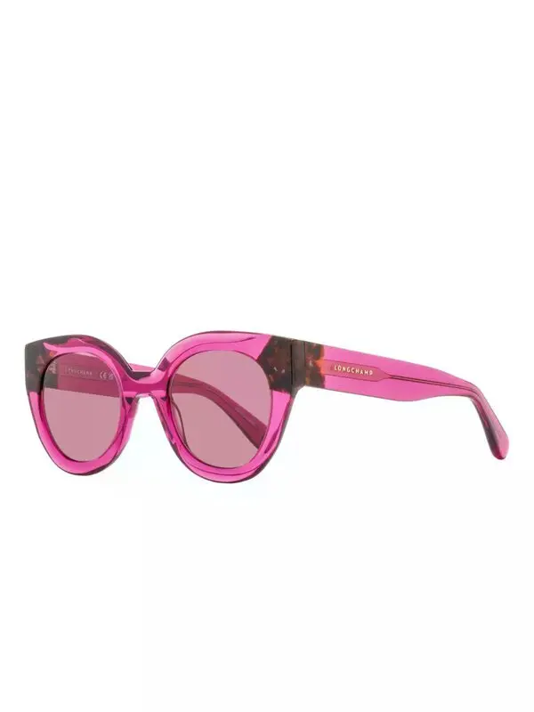 Longchamp 750 Round-frame Sunglasses