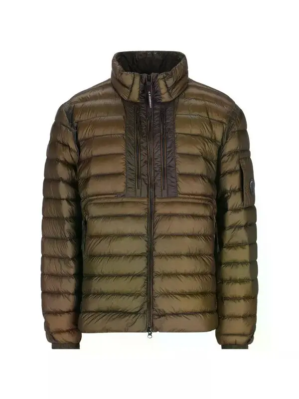 C.P. COMPANY Quilted Lens-detail Jacket