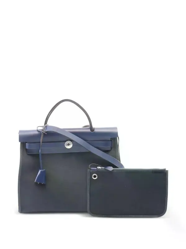 Hermès Herbag Zip Tote Bag - Green