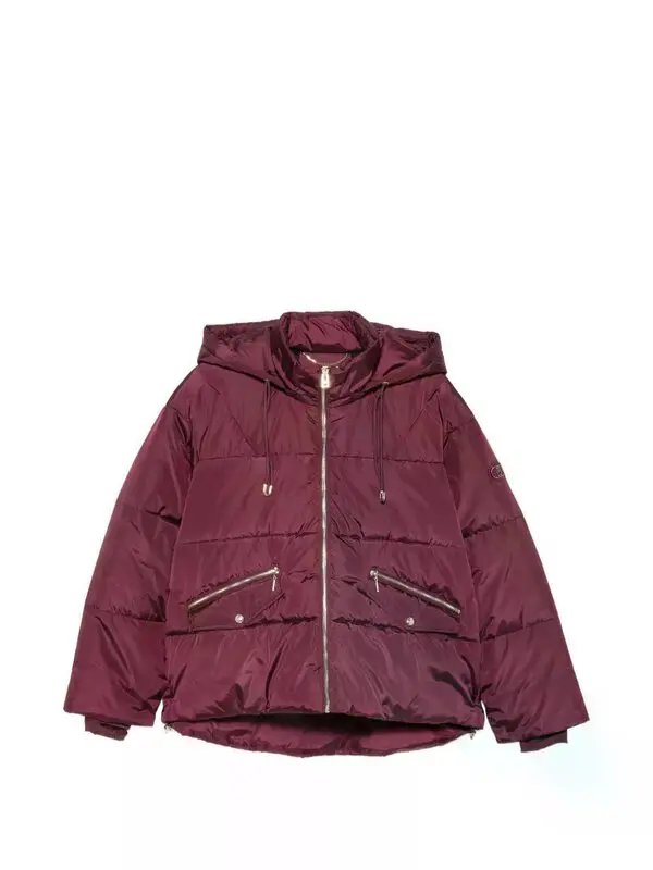 Liu Jo Hooded Padded Jacket - Red