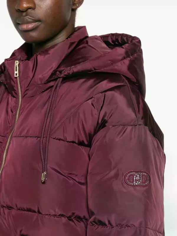 Liu Jo Hooded Padded Jacket - Red