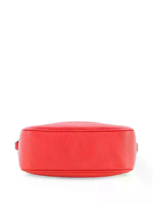 Gucci Soho Disco Leather Small Crossbody Bag - Red