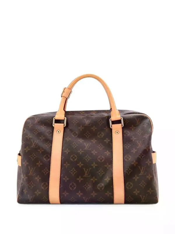 LOUIS VUITTON Monogram Canvas Carryall Handbag Travel Bag