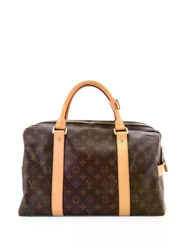 LOUIS VUITTON Monogram Canvas Carryall Handbag Travel Bag