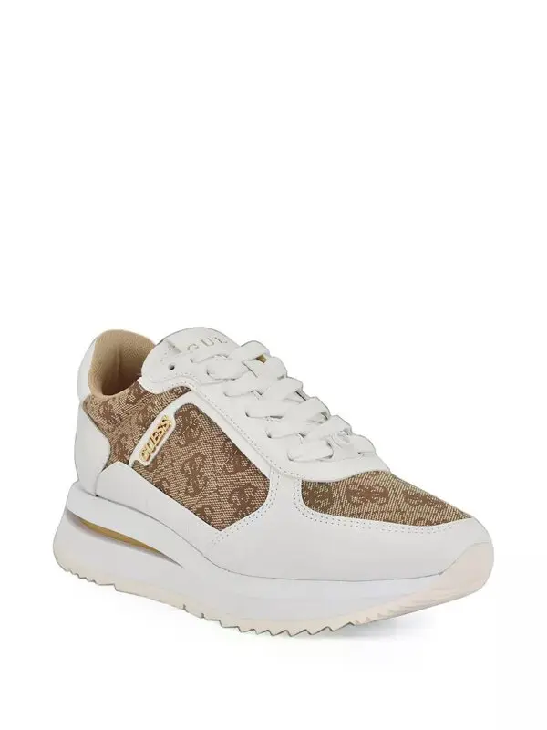 Guess Logo-print Panelled Sneakers