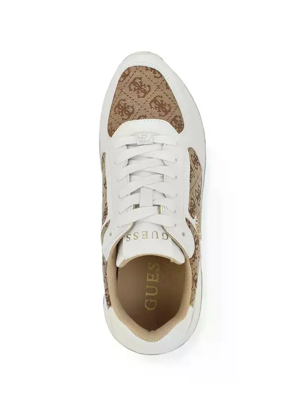 Guess Logo-print Panelled Sneakers