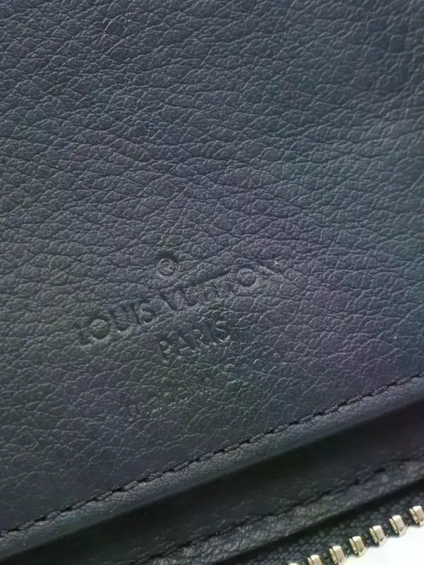 LOUIS VUITTON Vertical Leather Wallet