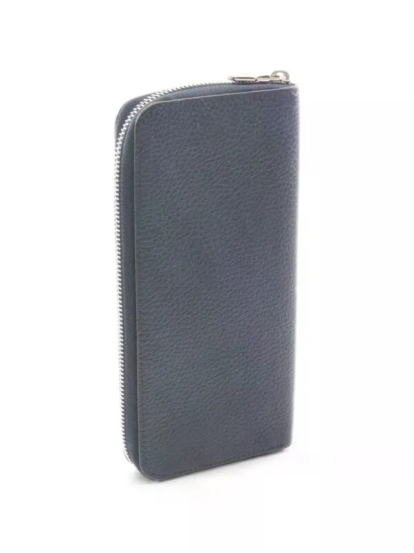 LOUIS VUITTON Vertical Leather Wallet - Blue