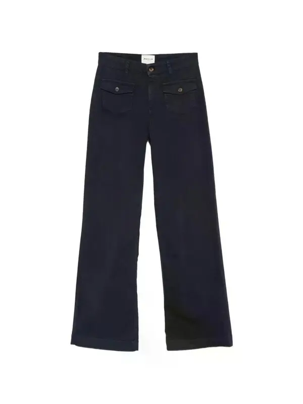 MAISON123 Tiago Button-pocket Wide-leg Jeans