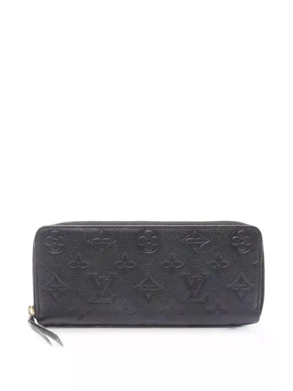 LOUIS VUITTON 2019 Monogram Empreinte Clemence Wallet