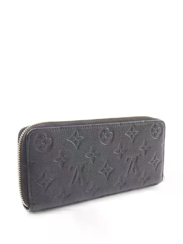 LOUIS VUITTON 2019 Monogram Empreinte Clemence Wallet