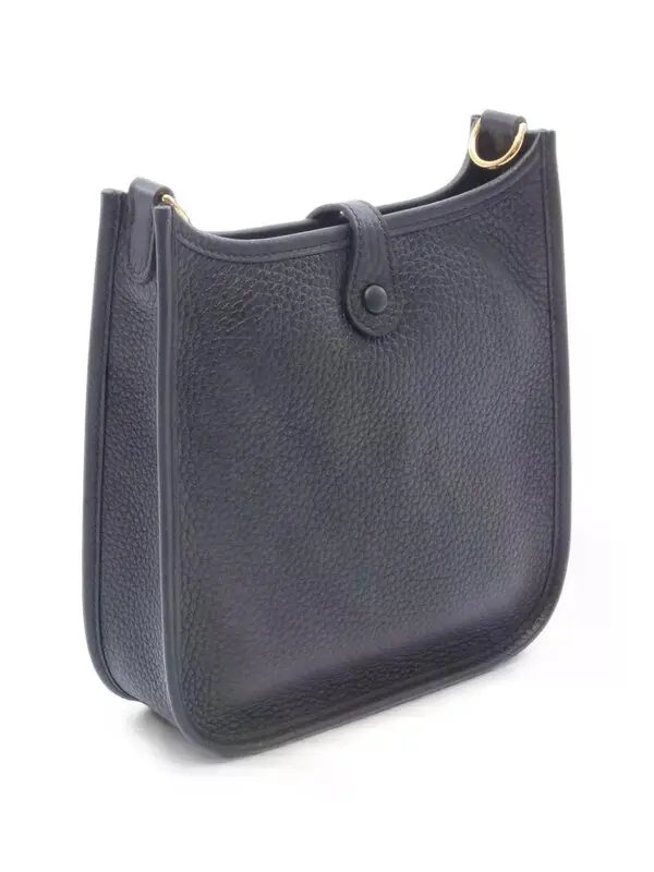 Hermès Leather Evelyne Tpm Shoulder Bag - Black