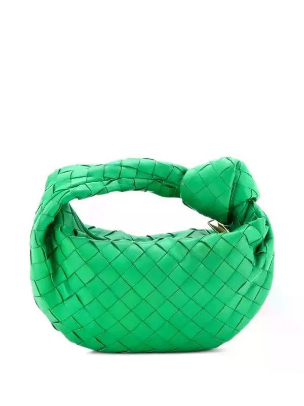 Bottega Veneta Intrecciato Nappa Mini Hobo Bag - Green