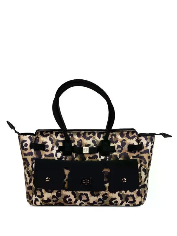 Save My Bag Clara Leopard-print Tote Bag - Neutrals