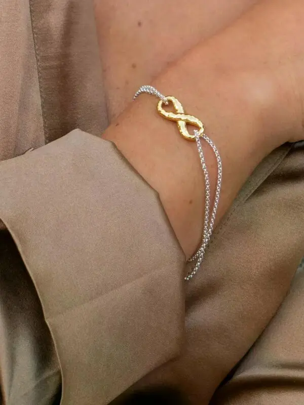 DOWER & HALL Entwined Infinity Bracelet