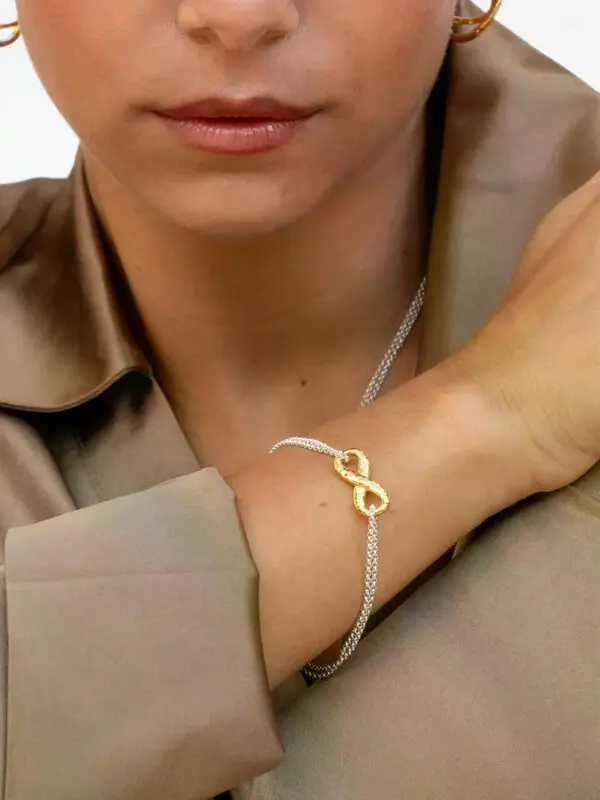 DOWER & HALL Entwined Infinity Bracelet