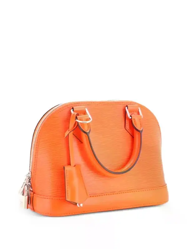 LOUIS VUITTON Epi Leather Alma Bb Satchel - Orange