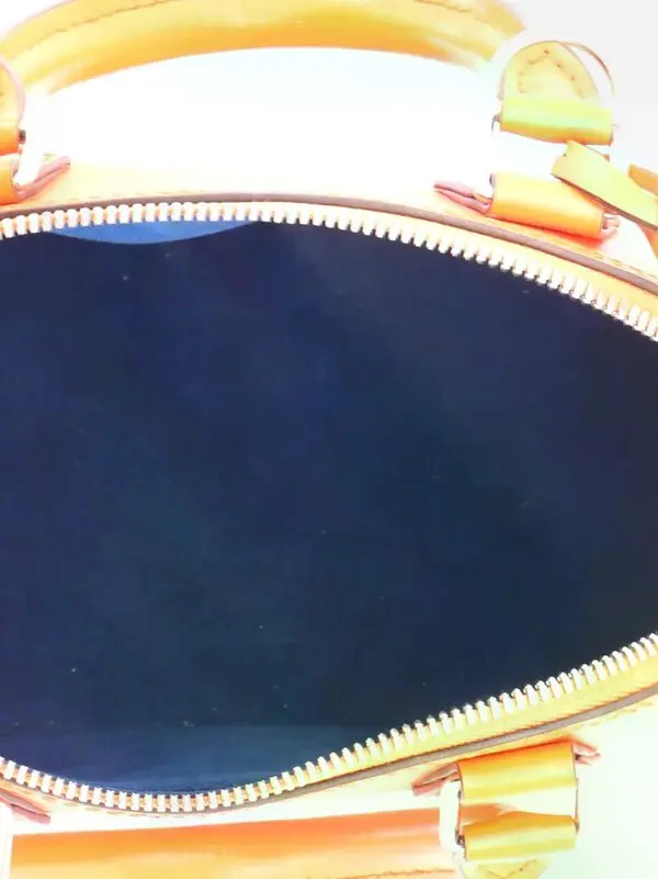 LOUIS VUITTON Epi Leather Alma Bb Satchel - Orange