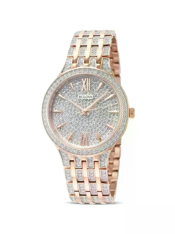 Bulova Crystal 32mm Watch