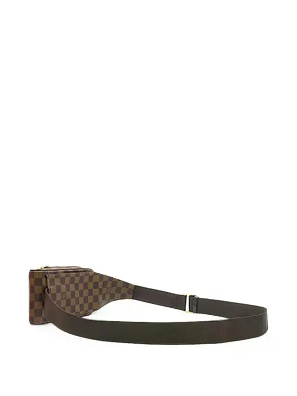 LOUIS VUITTON 2012 Damier Ebene Geronimos Crossbody Bag