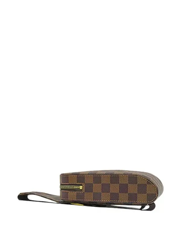LOUIS VUITTON 2012 Damier Ebene Geronimos Crossbody Bag