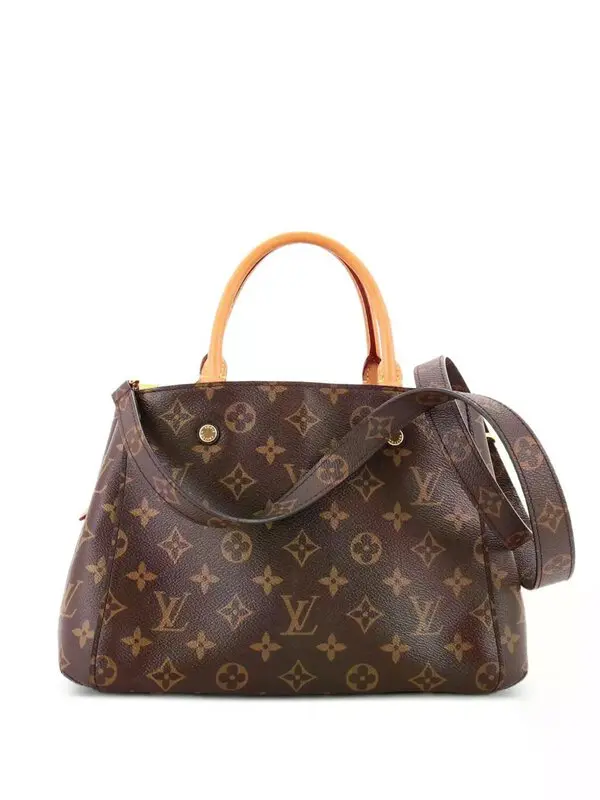 LOUIS VUITTON Monogram Bb Satchel - Brown